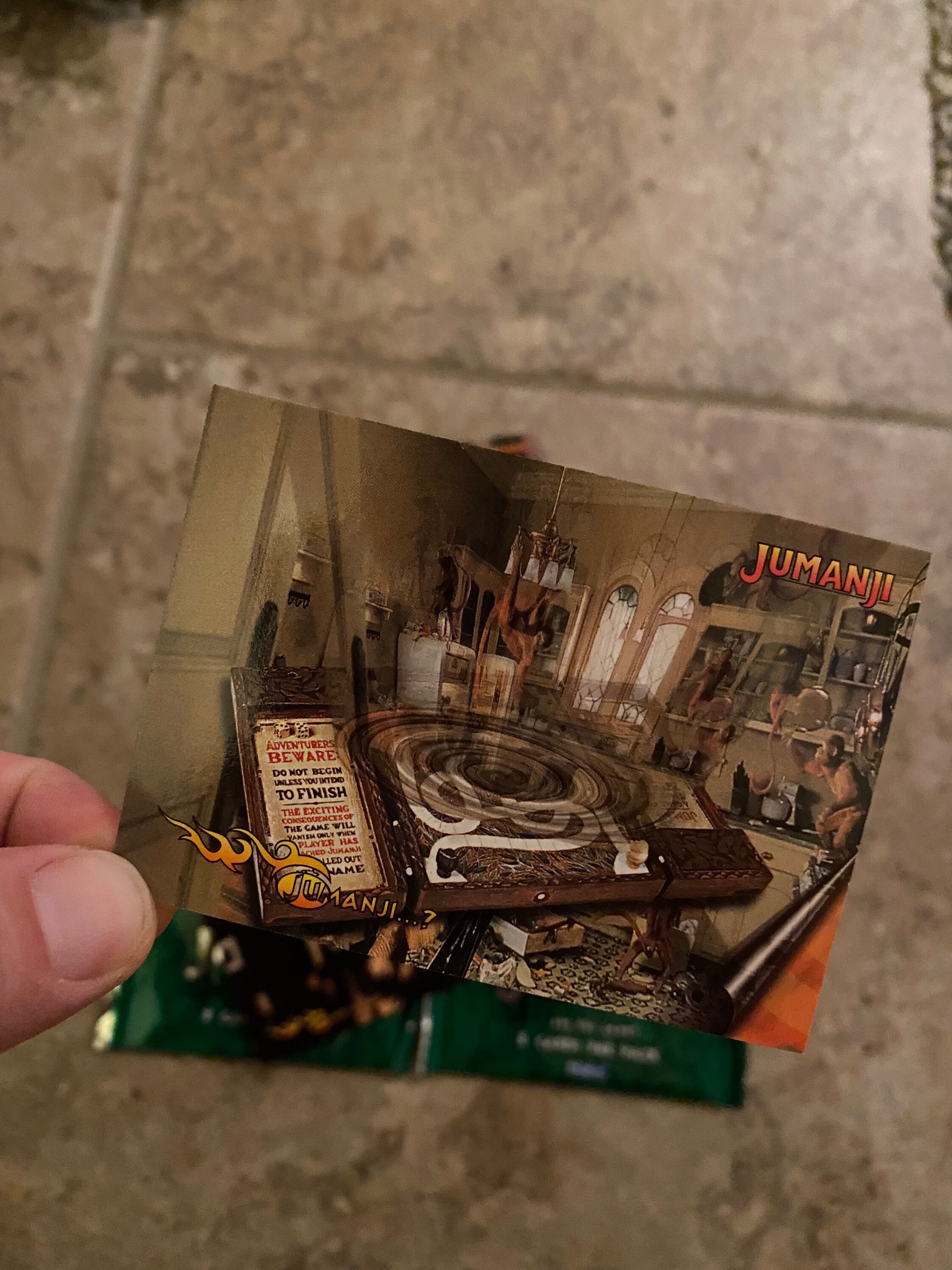 Skybox 1995 Jumanji Movie Trading Cards Sealed Packs | Etsy