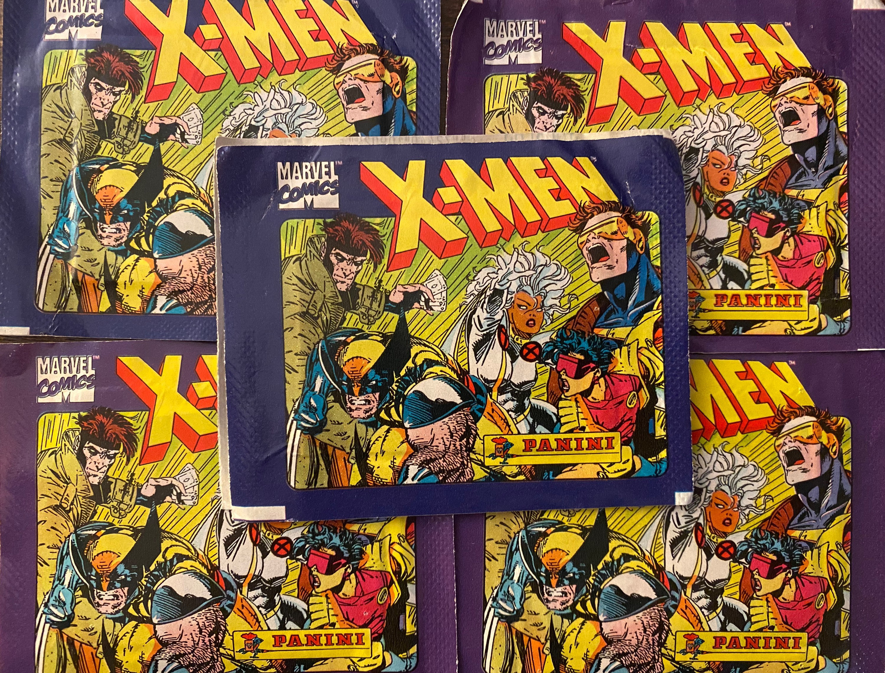 Panini 1994 Marvels X-men Album Stickers Sealed Pack rare | Etsy