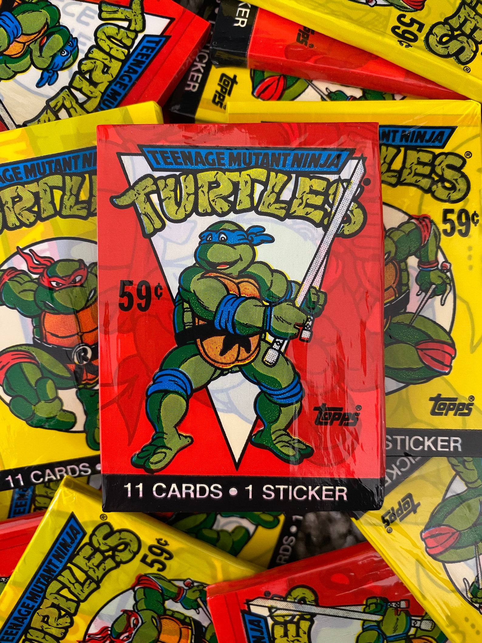 1990 Topps Teenage Mutant Ninja Turtles Trading Cards Sealed - Etsy Sweden