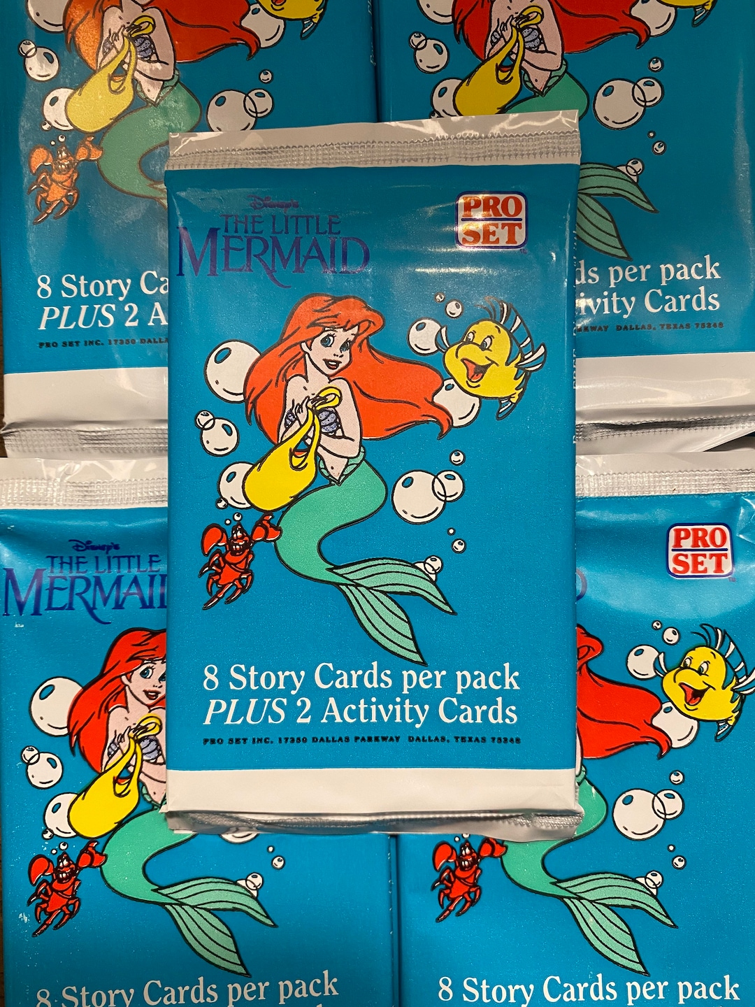 Disney’s “the Little Mermaid” Pro Set 1991 Collectible Artist Trading ...