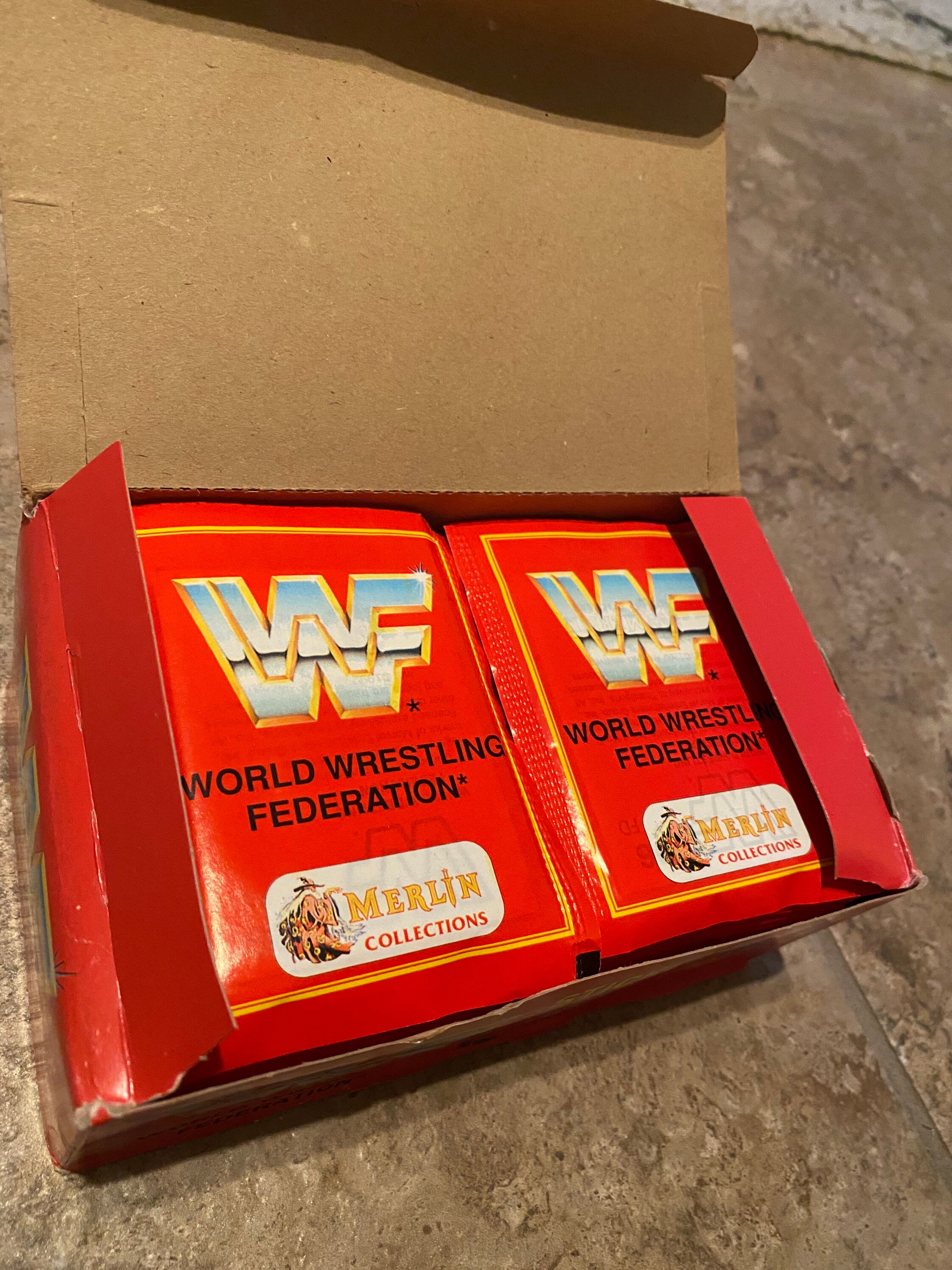 Merlin Stickers 1992 WWF Worldwide Wrestling Federation | Etsy