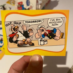 Card Creations 1994 popeye Trading Cards Sealed Packs - Etsy