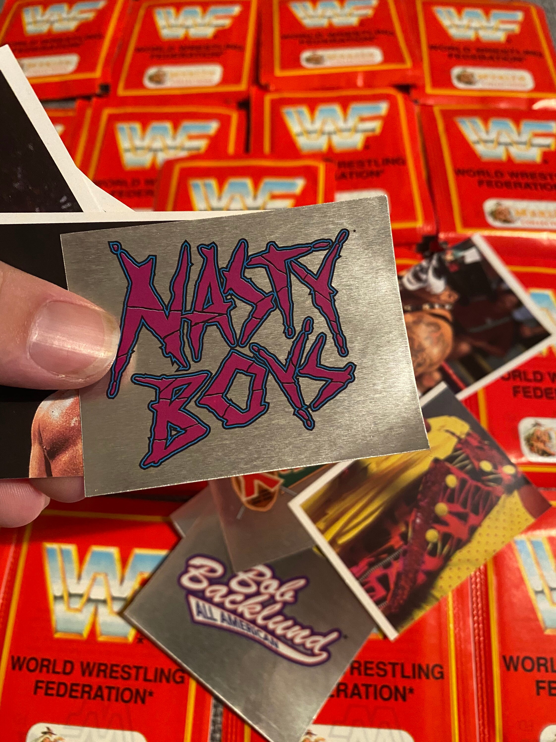 Merlin Stickers 1992 WWF Worldwide Wrestling Federation | Etsy