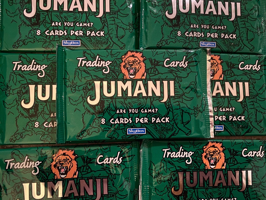 Skybox 1995 Jumanji Movie Trading Cards Sealed Packs - Etsy