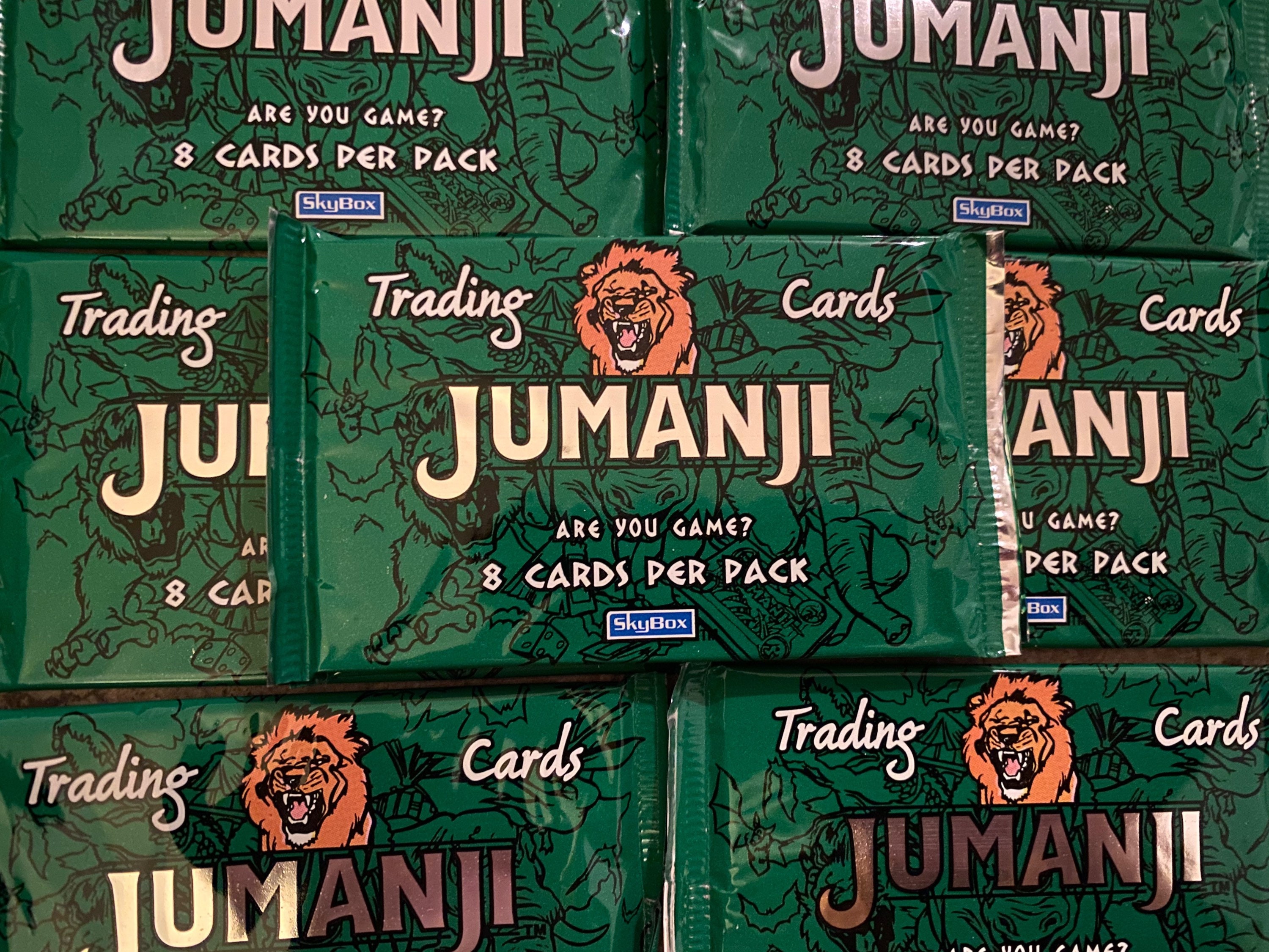 Skybox 1995 Jumanji Movie Trading Cards Sealed Packs - Etsy