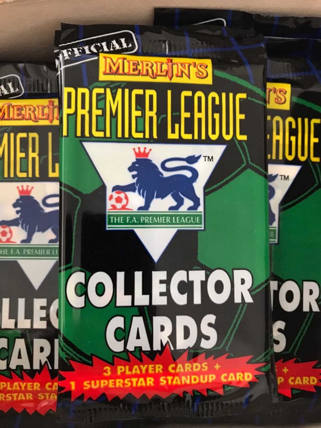 Merlin’s 1996 Premier League Trading Card Pack - Etsy