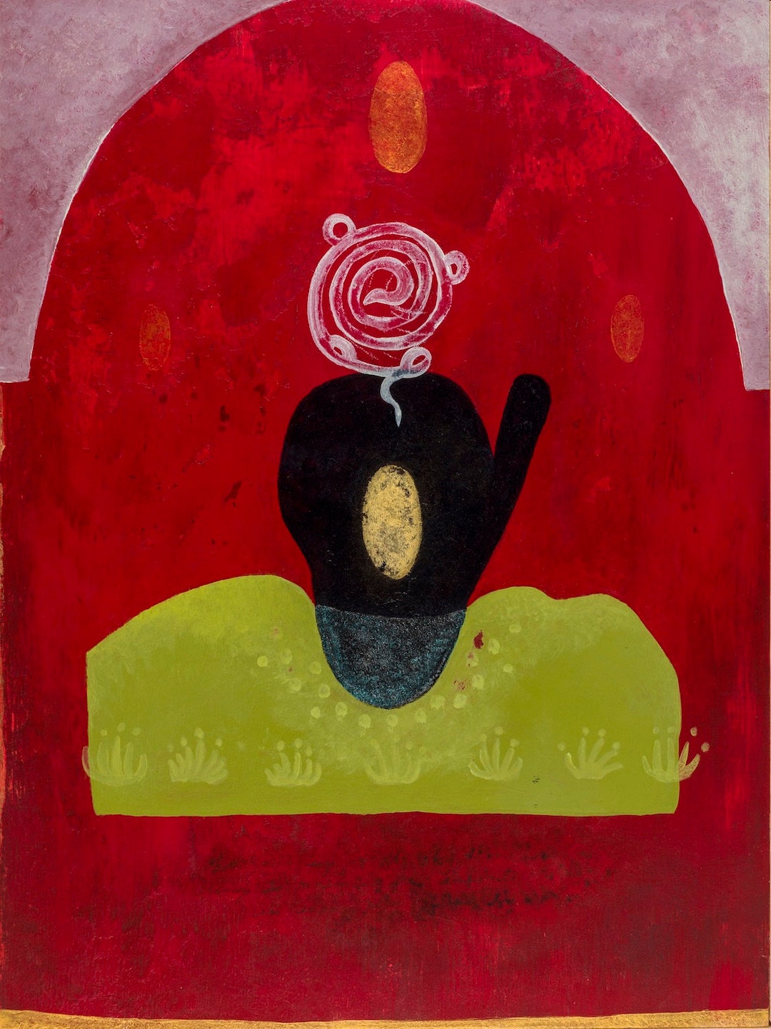 Alchemy Labyrinth Snake Gold Leaf 16x12 - Etsy