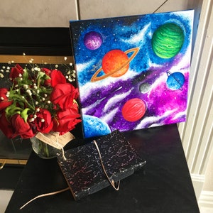 Original Space Painting - "accretion Council" - Etsy