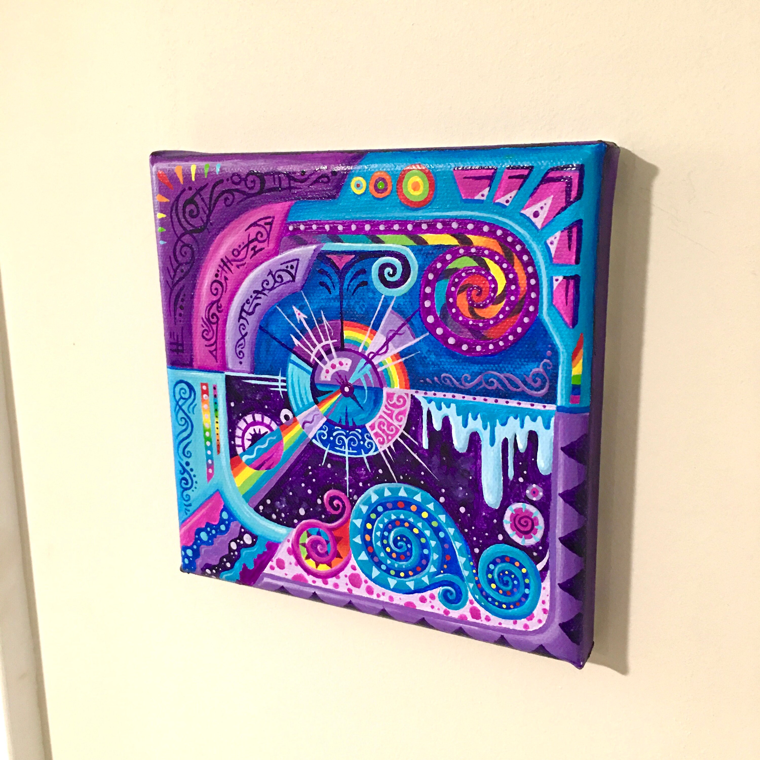 Original Abstract Painting nectar 1 - Etsy
