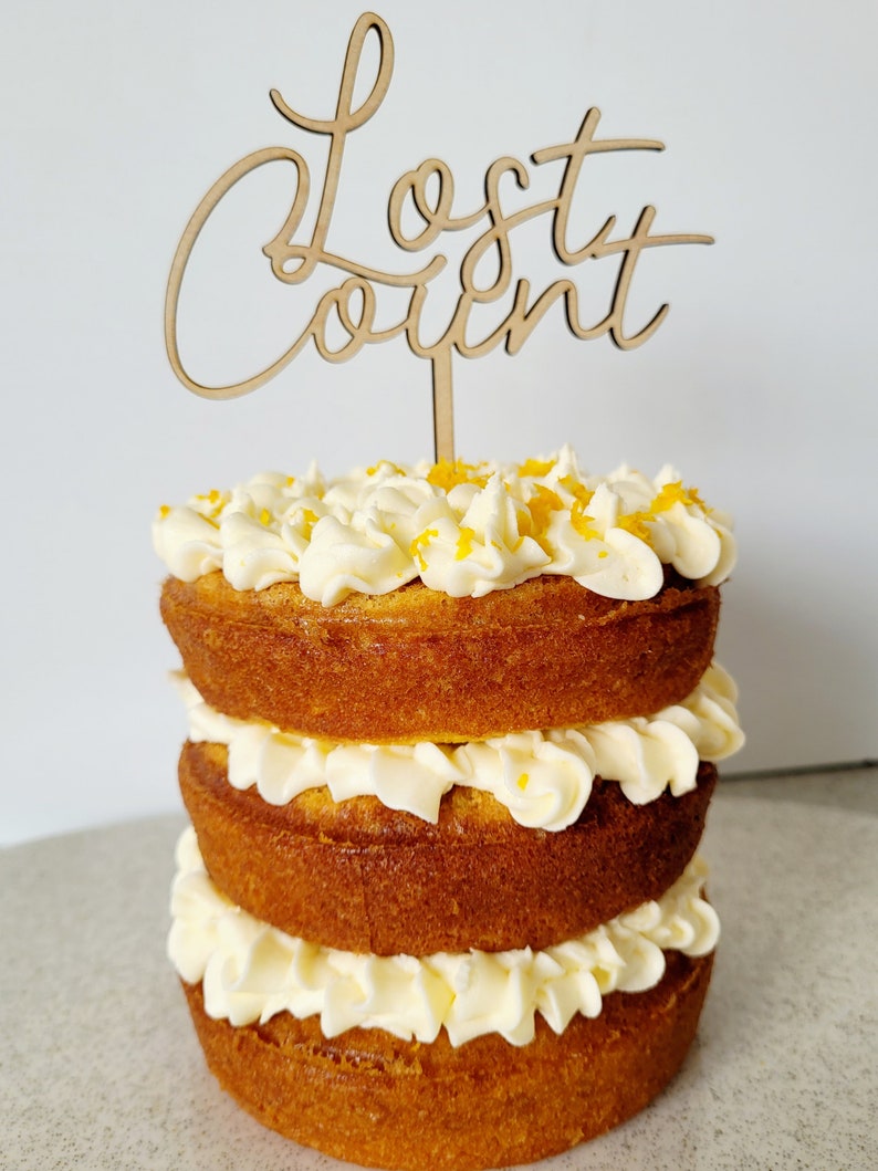Cheeky Cake Topper Svg Laser Cut File Lost Count Old Age Cheeky