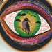 Shaman Eye Wall Art Spiritual Pagan Hanging Decor Embroidery Hoop Art ...