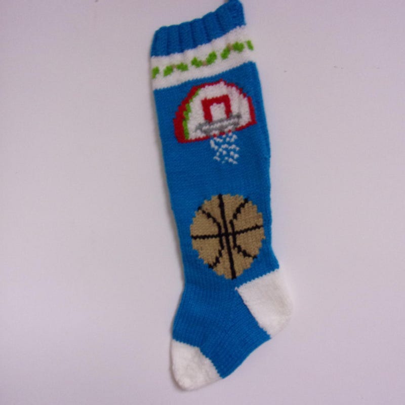 Basketball Stocking - Etsy