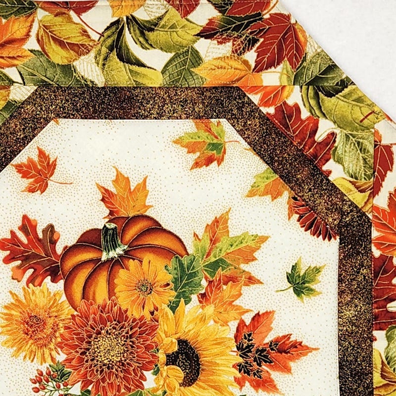 Octagon Table Topper - Etsy