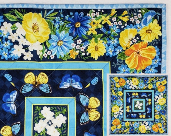 Square Quilted Centerpiece / Table Topper / 20.5 From | Etsy