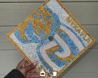 Graduation Cap Gem - Etsy