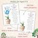 Mother’s Day Handprint Craft, Printable Flower Poem Art for Kids, DIY ...