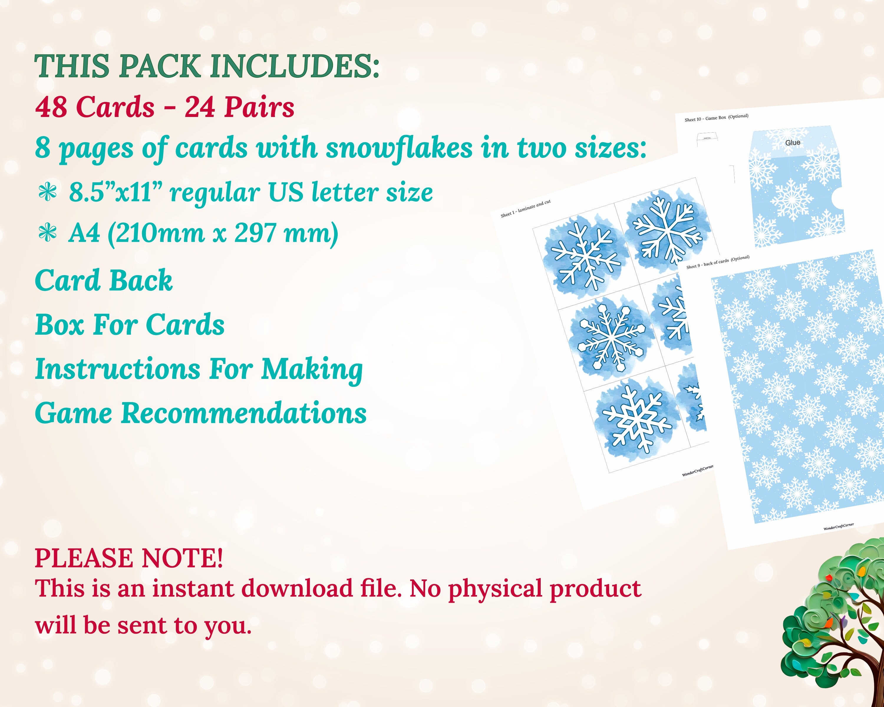 Snowflake Unit Study With a Magnifying Glass, Snowflake Activity ...