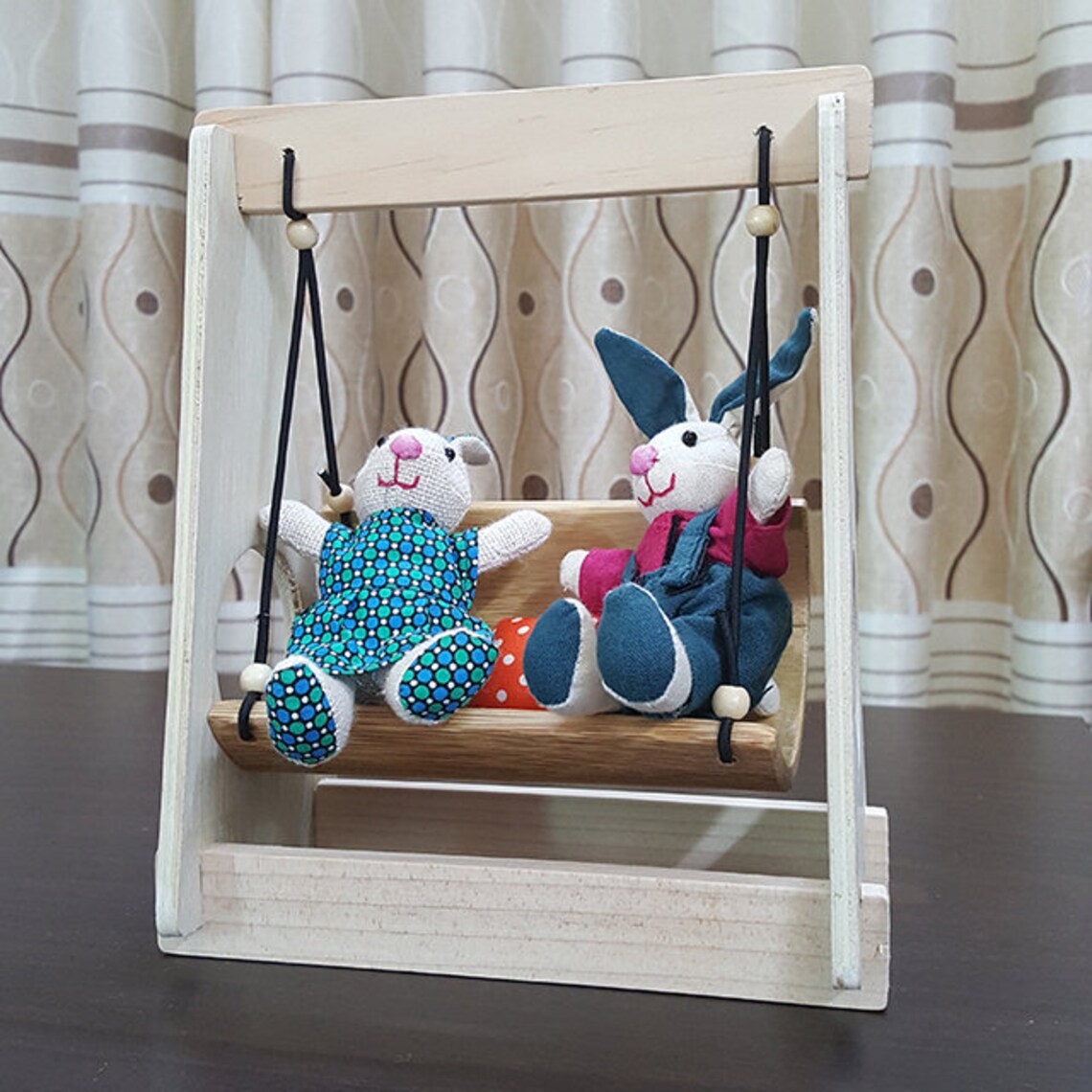 Rabbits Swing - Etsy