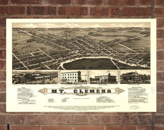 Mount clemens | Etsy