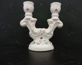 Porcelain candelabra | Etsy