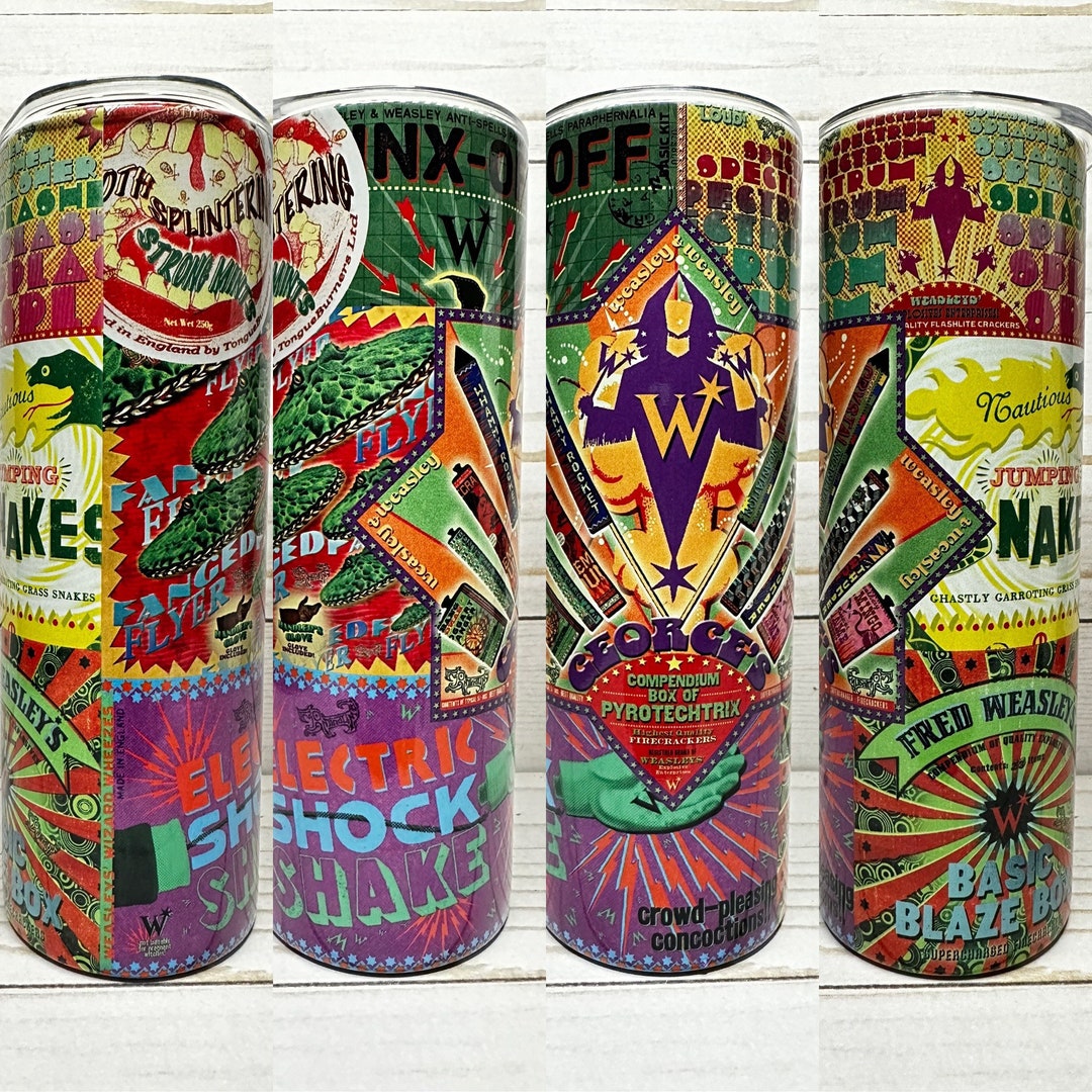 Weasleys Wizard Wheezes Themed Tumbler - Etsy