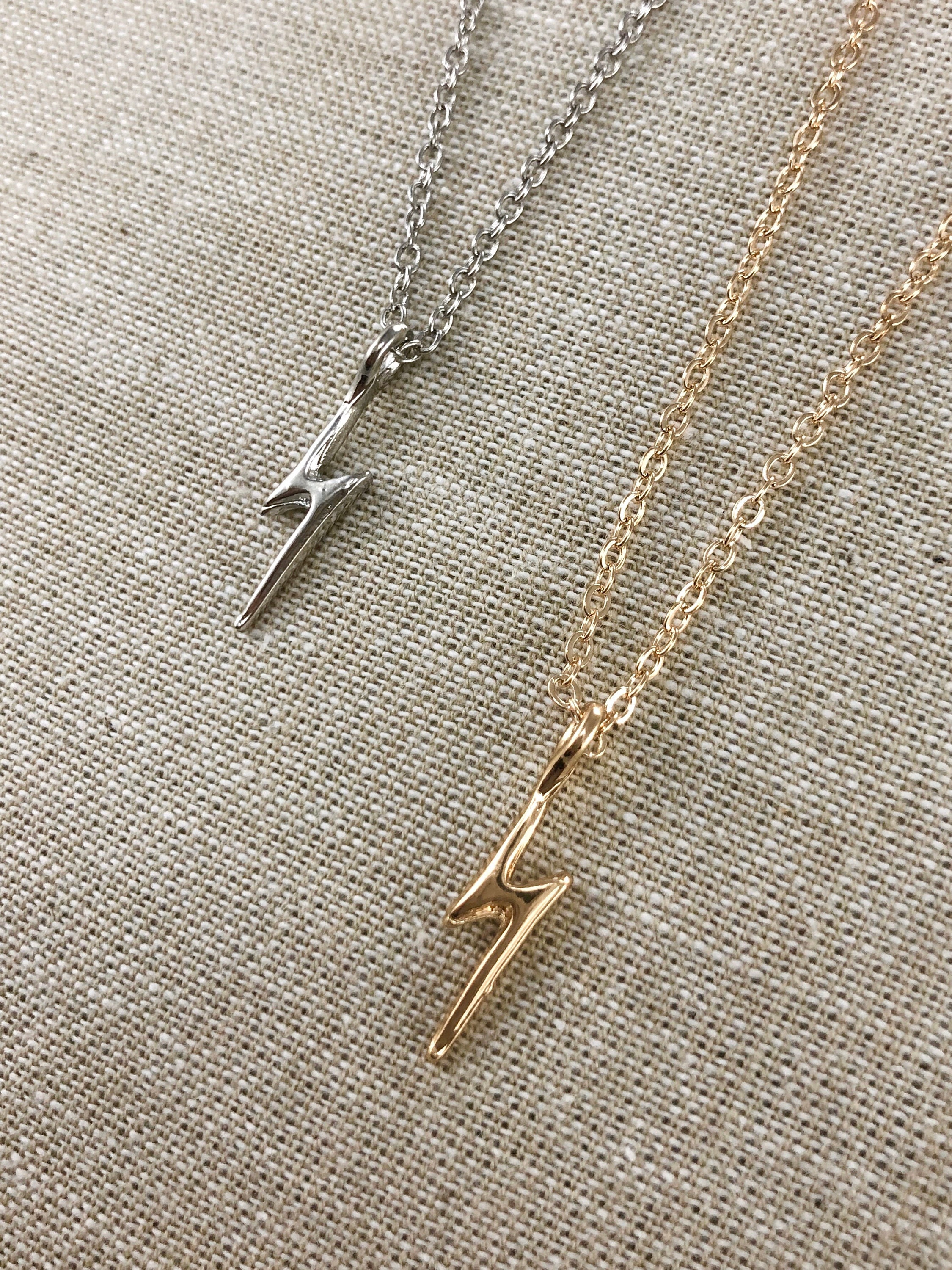 I Am the Storm, Lightning Bolt Necklace, Jewelry With Card, Strong ...