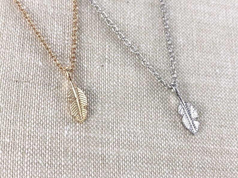 Spread Your Wings and Fly, Feather Necklace, Encouraging Gift ...