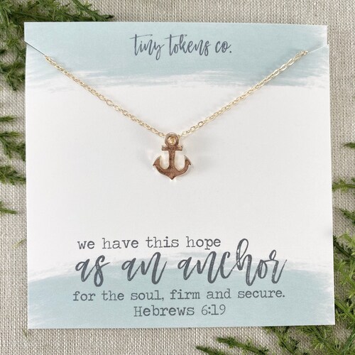 Hebrews 6:19 We Have This Hope as an Anchor Bible Wall Art - Etsy
