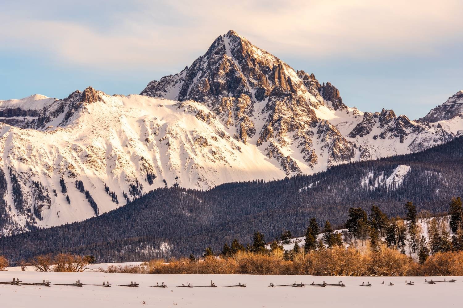 Mt Sneffels, Ridgeway, Colorado, Landscape Photo Print - Etsy