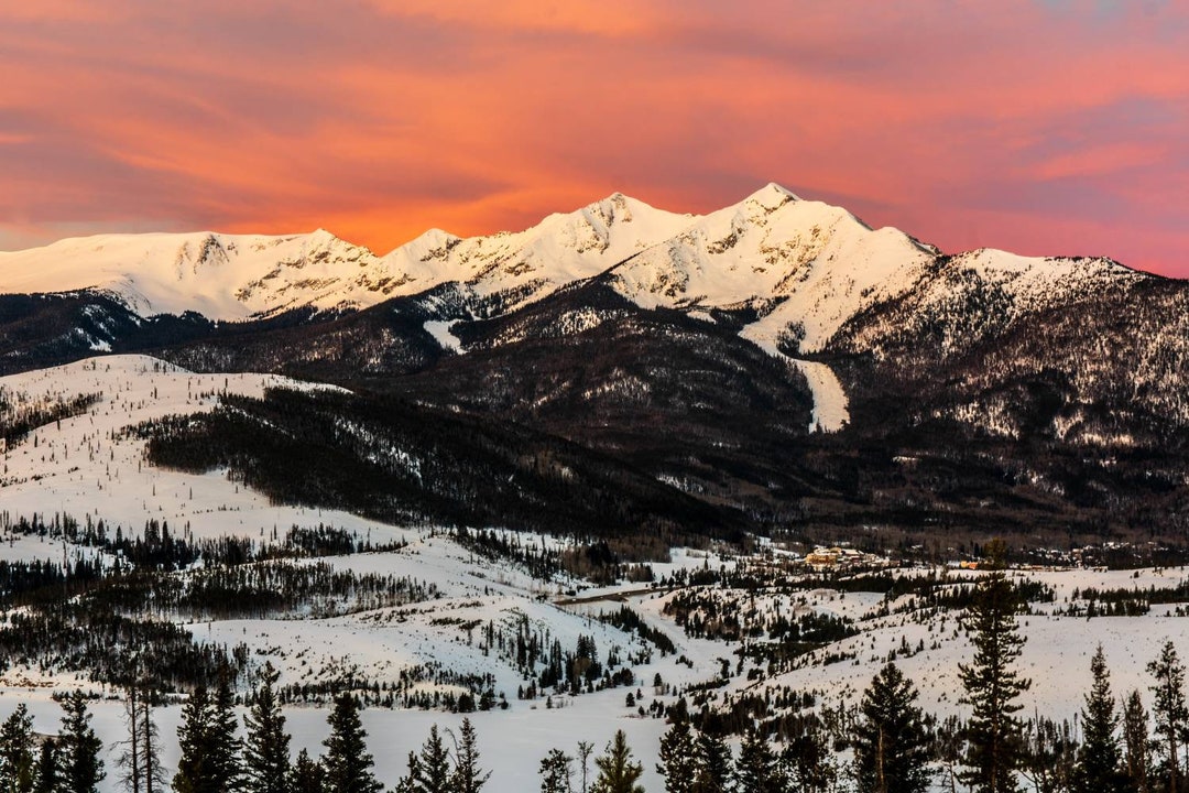 Silverthorne, Colorado, Landscape Photo Print - Etsy