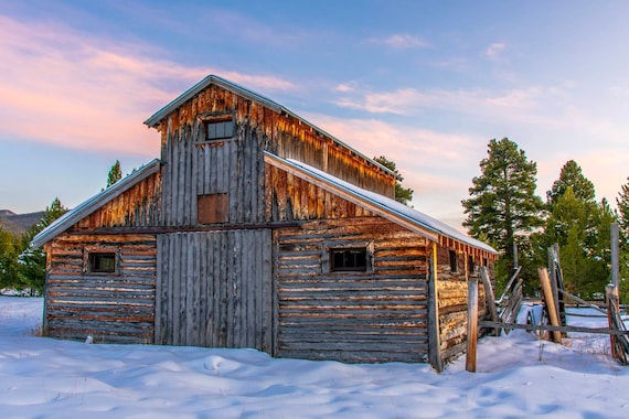 National Park Rocky Mountain Barns