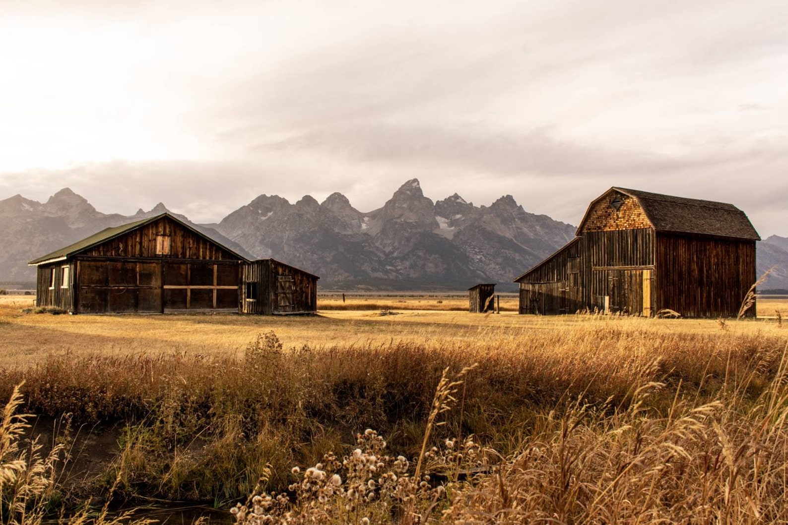 Mormon Row Barns, Grand Teton National Park, Wyoming, Landscape Photo ...