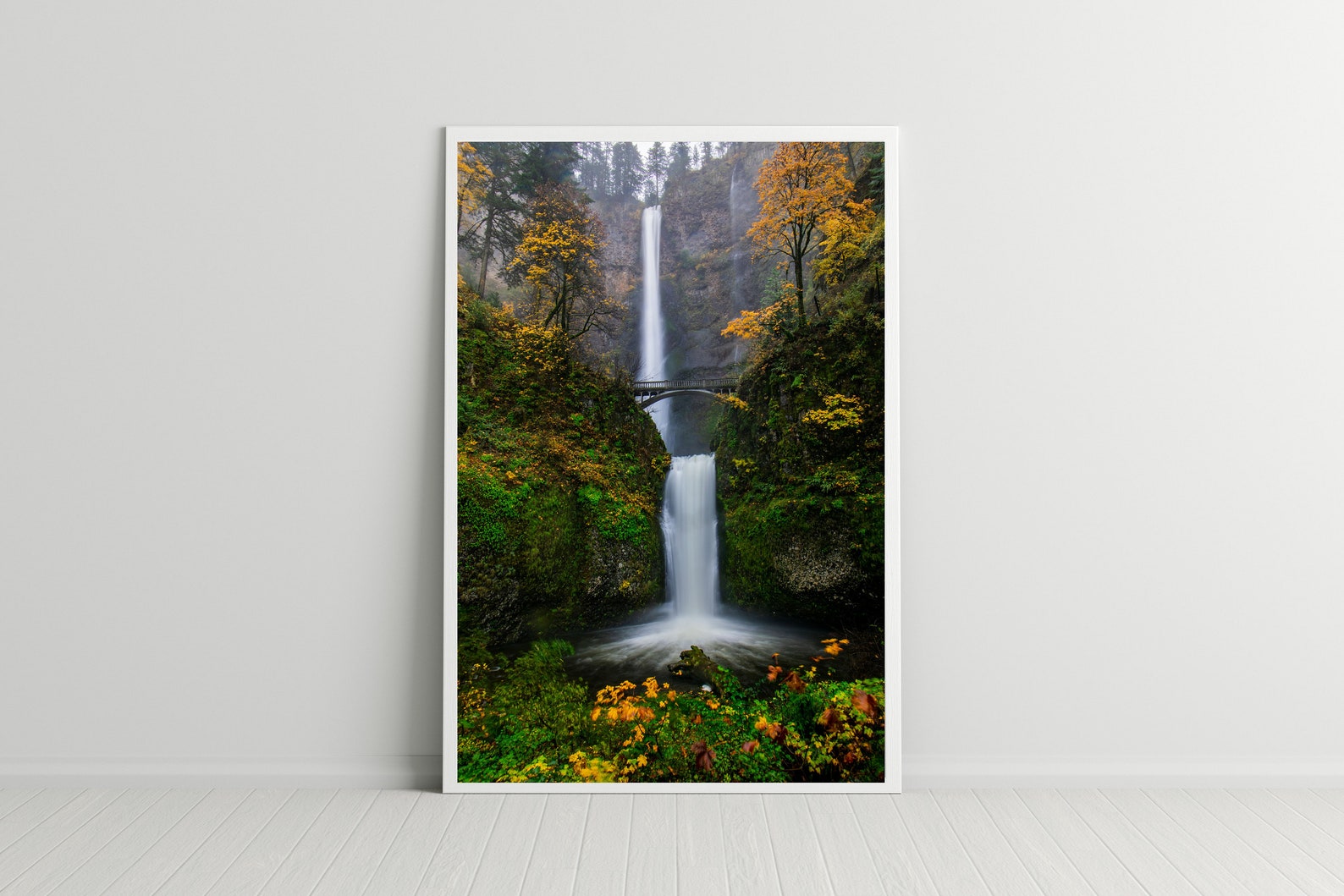 Multnomah Falls Portland Oregon Landscape Photo Print - Etsy