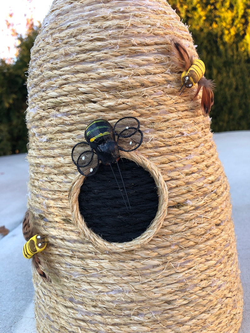 Bee Hive Decor Bee Hive House Bee Hive Table Piece Wedding | Etsy