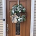 Seashell Door Wreath,seashell Door Decor,lakehouse Wreath,lakehouse ...