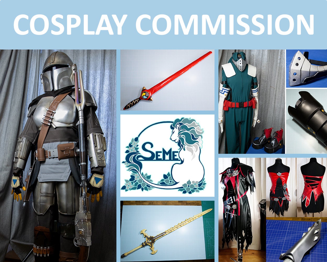 Custom Order Cosplay Commission Prop Weapon Accessories Made - Etsy