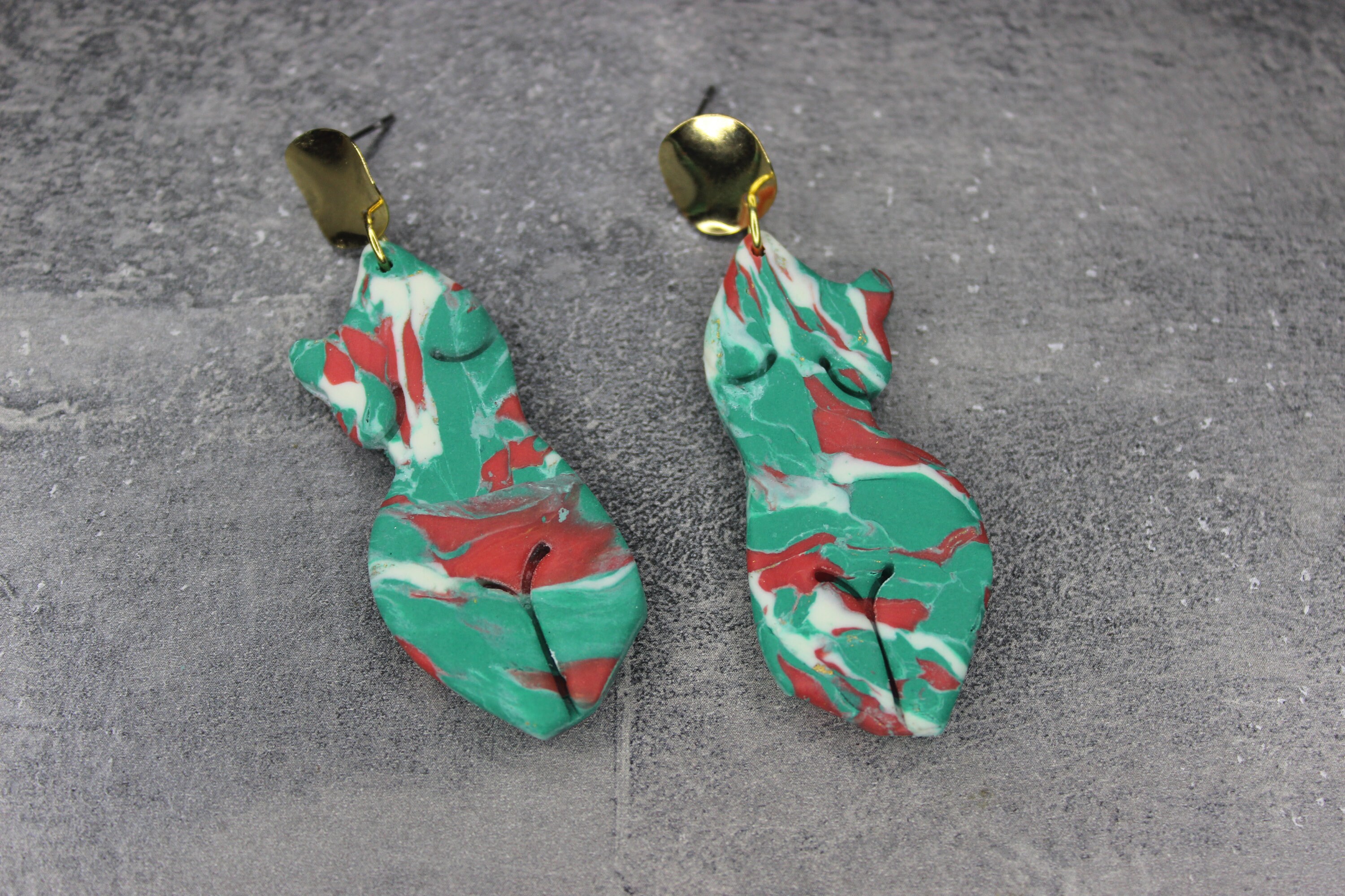 Woman Body Earrings, Naked Female Earrings, Christmas Jewelry for Women ...