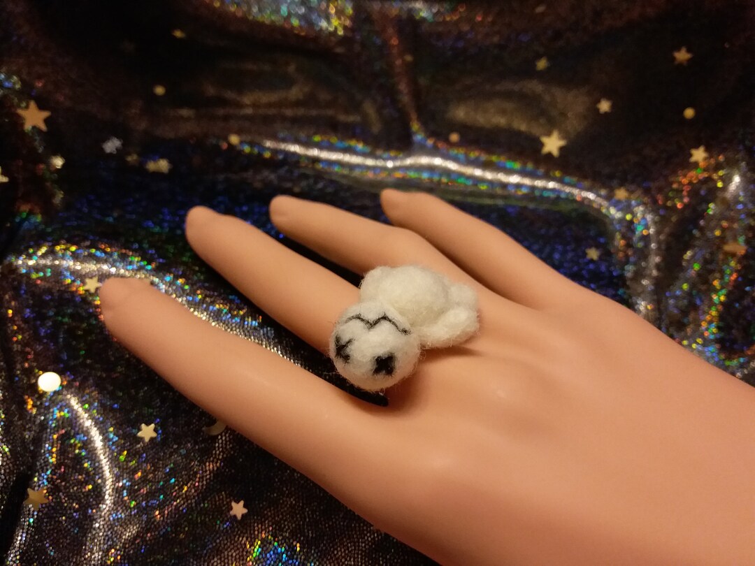 Voodoo Ring / Gothic Witch Ring / Creepy Kawaii Cute Voodoo Doll ...