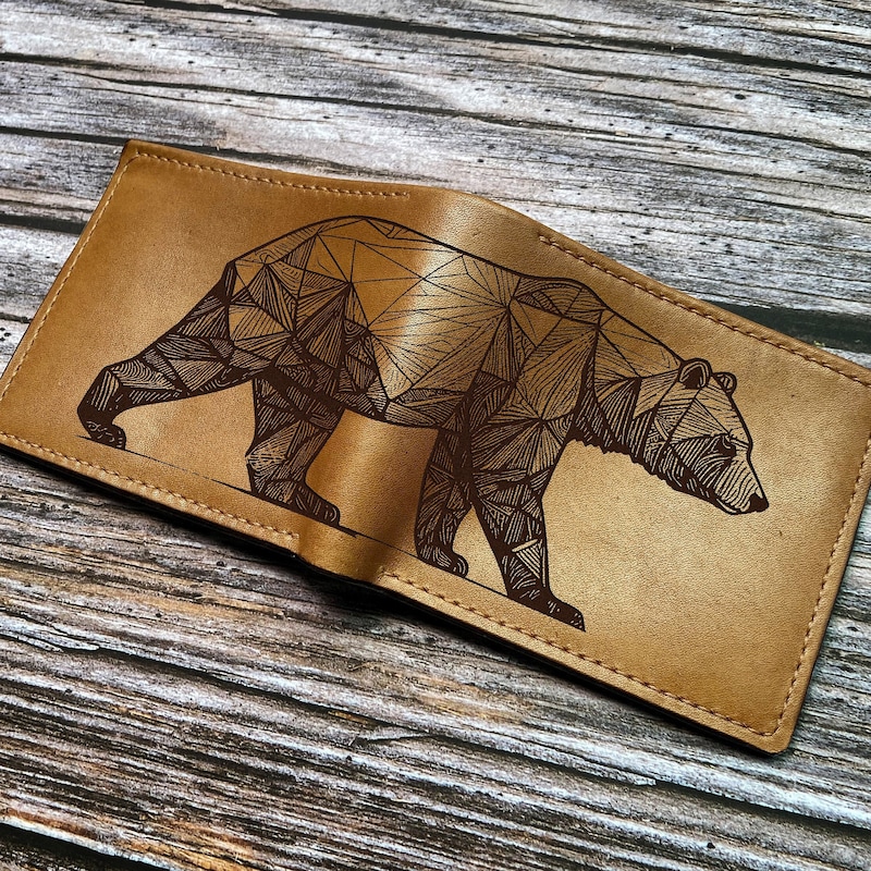 Bear Wallet - Etsy