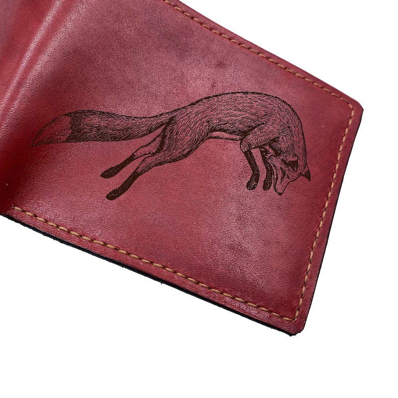 Fox Wallet - Etsy