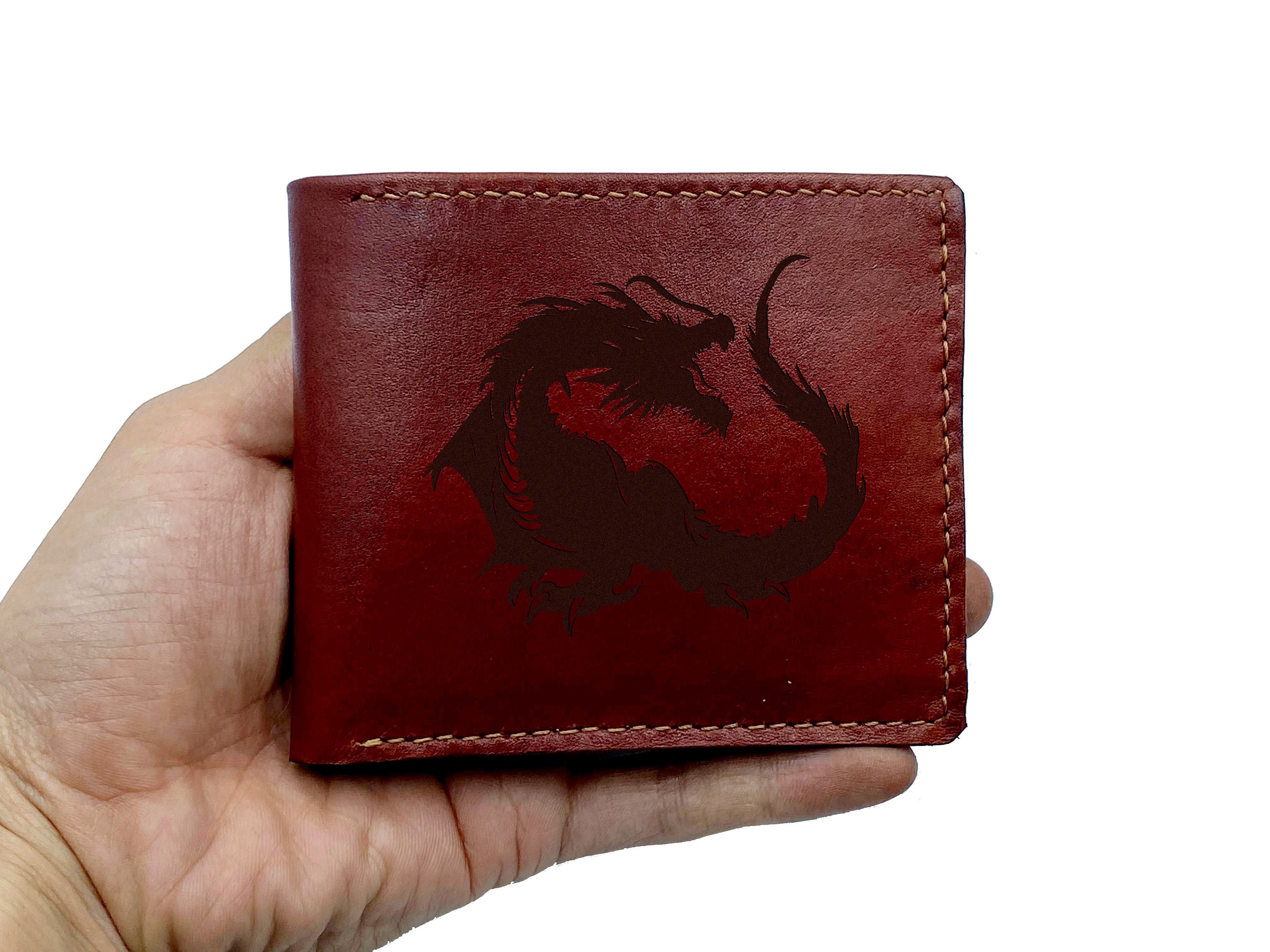 Dragon Art Men 's Gift Mystical Monster Art Wallet - Etsy