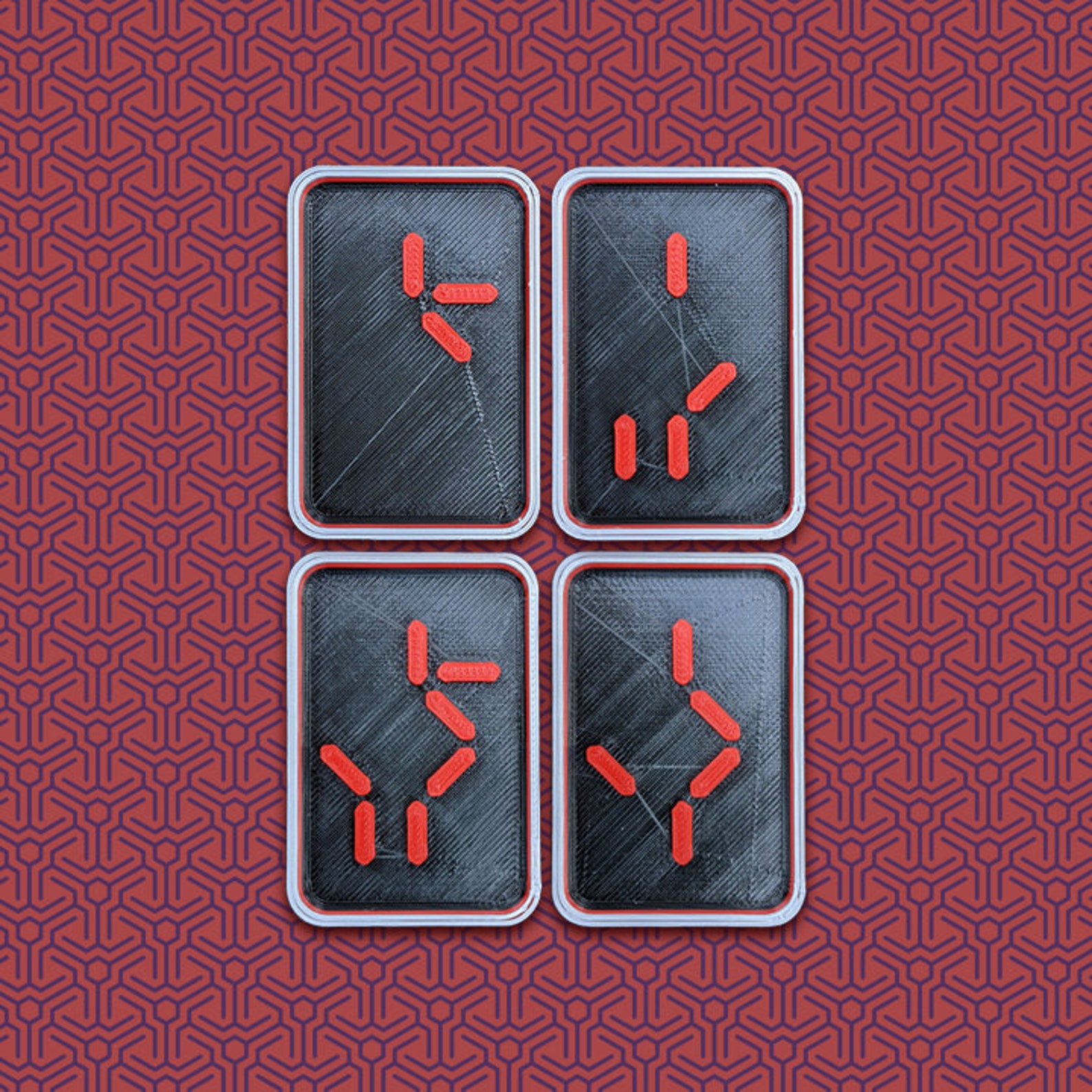 Self Destruct Countdown Timer Symbols From the Predator Movie - Etsy UK