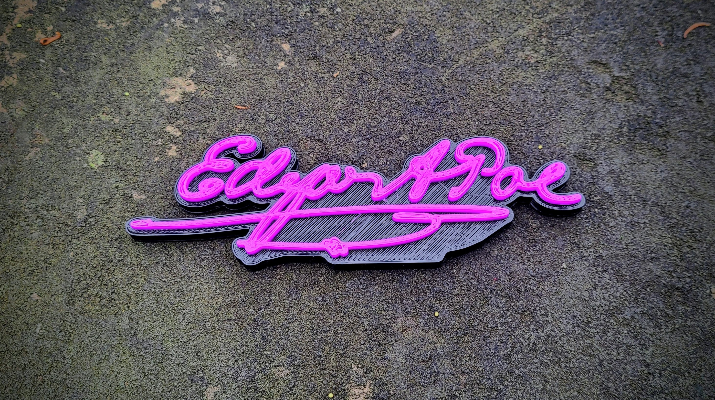 Edgar Allan Poe Bookshelf Sign Shelf Art Edgar Allan Poe - Etsy