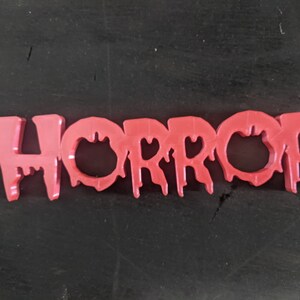 Movie Genre Signs Set of 4, Movie Display for Film Collection or Movie ...