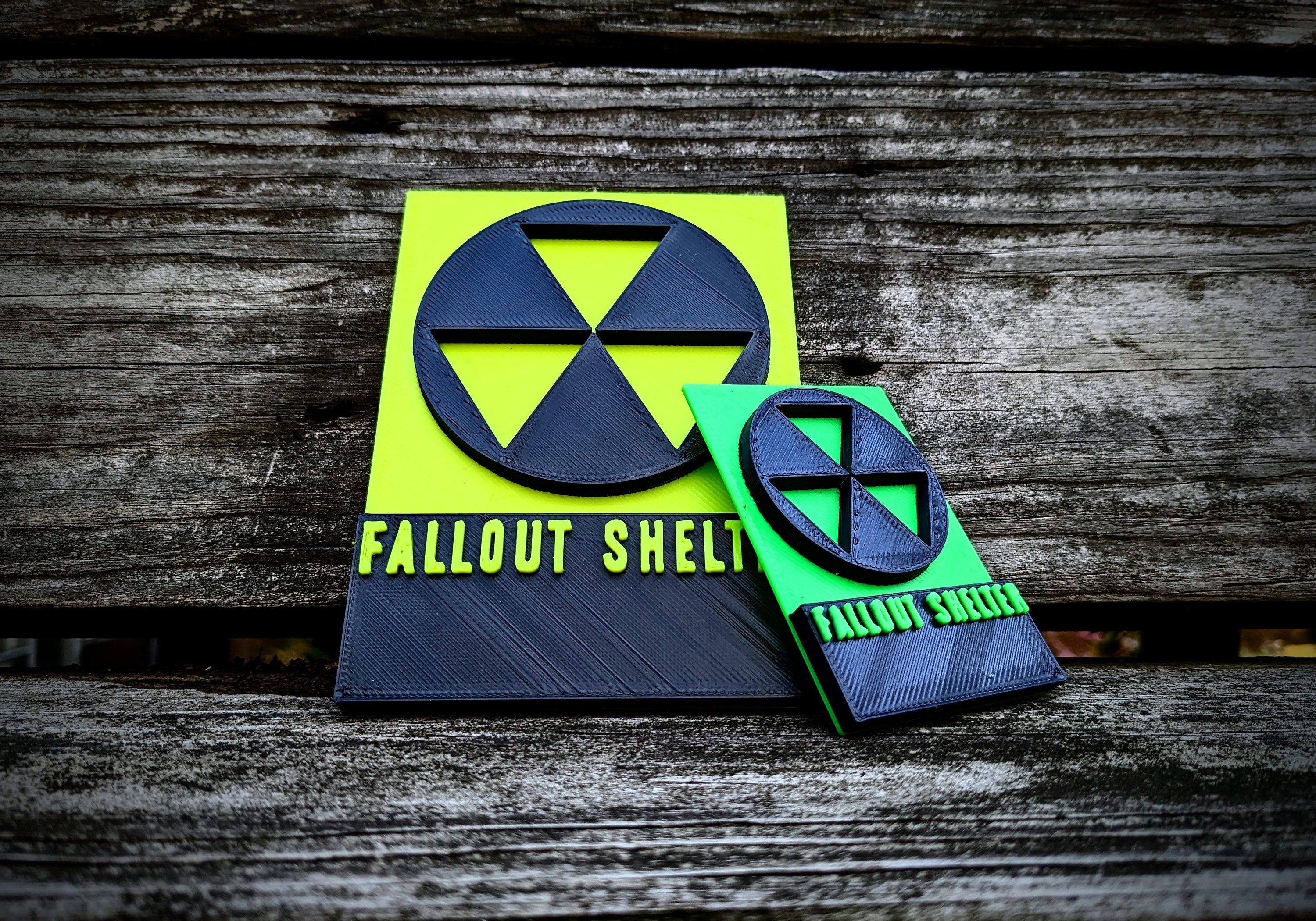 Nuclear Fallout Shelter Sign