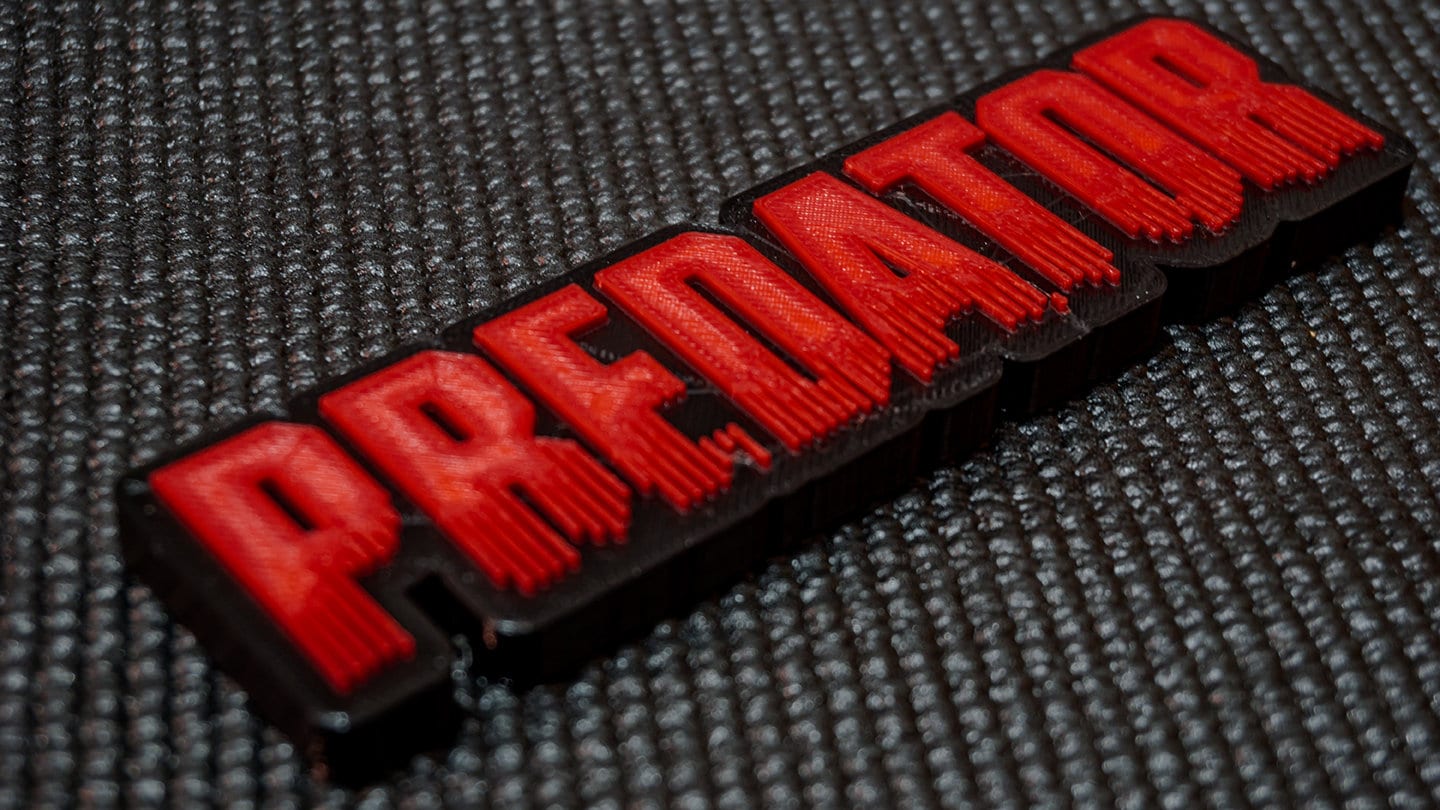 Predator Movie Logo Shelf Wall Art Display Desk Art Classic - Etsy