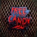 Free Candy Blood Splat Sign – Horror Halloween Wall Decor, Creepy ...