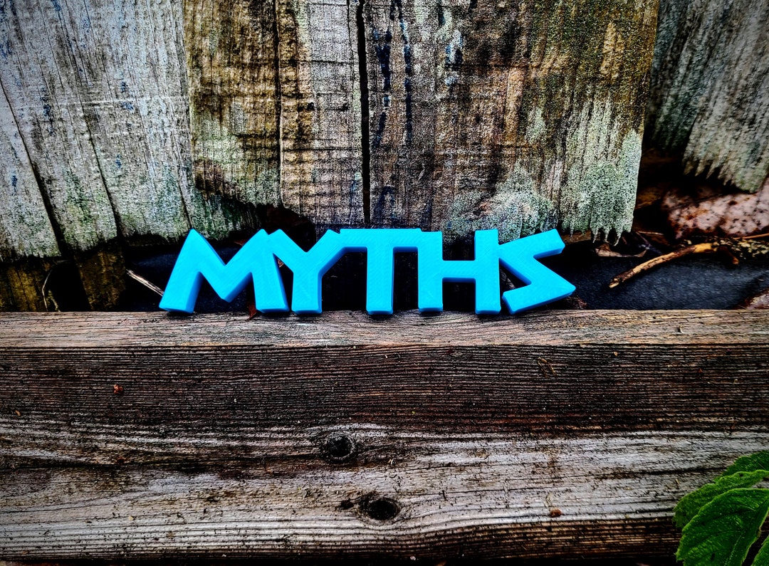 Myths Genre Sign for Book or Movie Shelf - Diorama Sign - Movie Room ...