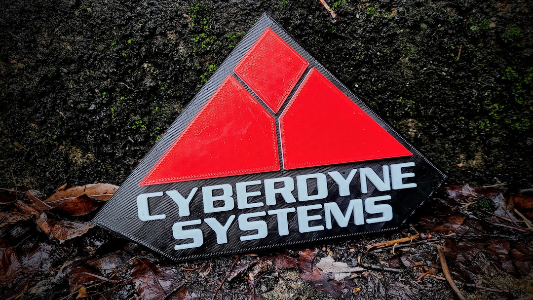 Cyberdyne Systems Logo Terminator Movie Action Movie Room Display Art ...
