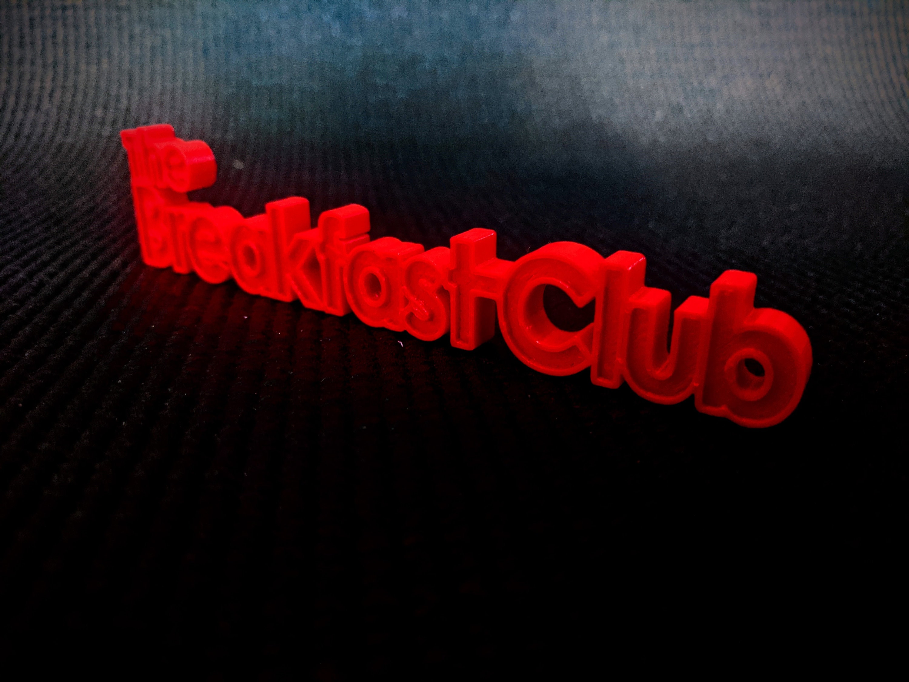 The Breakfast Club Movie Logo Shelf Wall Art Display Desk Art - Etsy